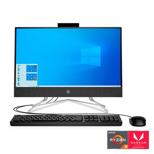 Computador Aio Hp Amd R3-3250u 2.6ghz-4gb-1tb-Negro-21.5 Fhd-W10á ...